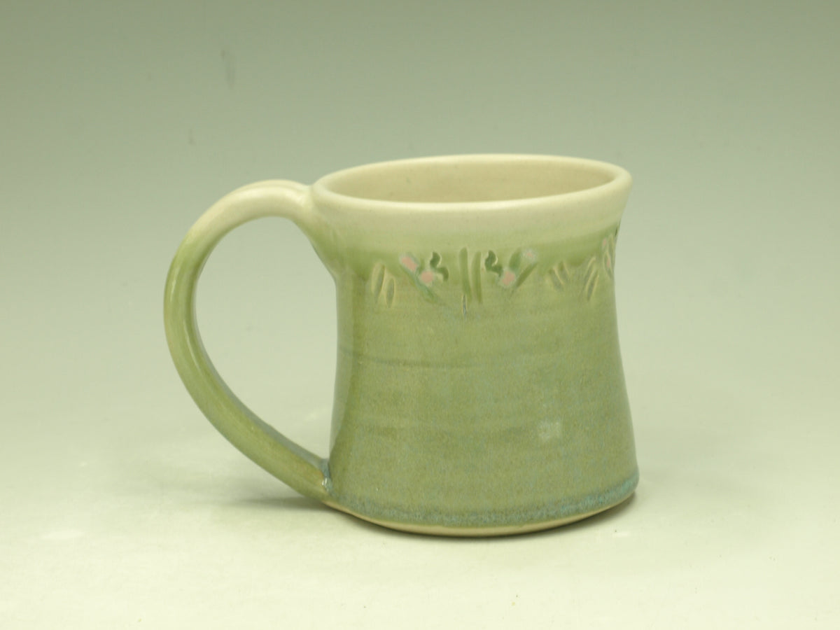12oz mug w. large handle - kind of limited edition for now – Hodaka Pottery